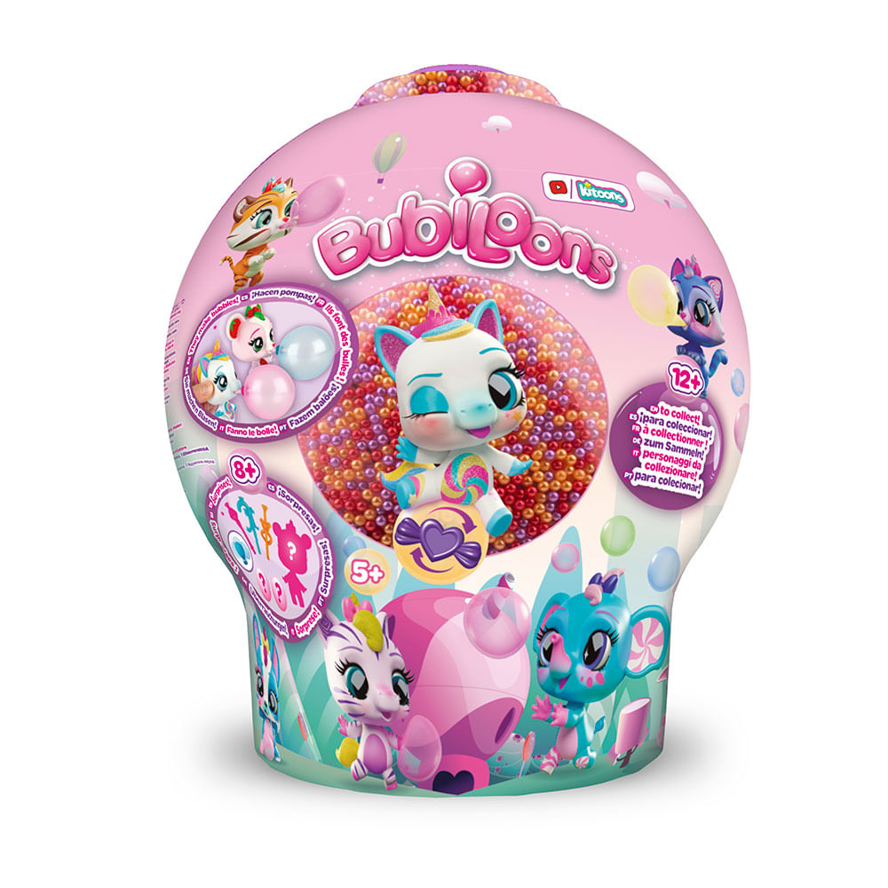 Coleccionable Bubilloons S1 Violeta - wabro