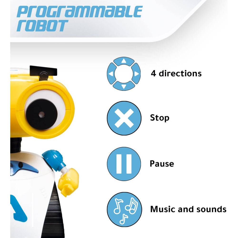 Xtrem Bots Figura 17 cm My First Programmable Robot Andy a Control Panel - wabro