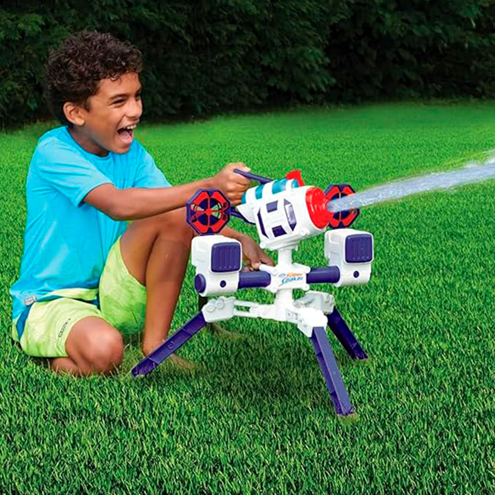 Nerf Super Soaker Juego Lanzador Automatico de Chorros de Agua - wabro