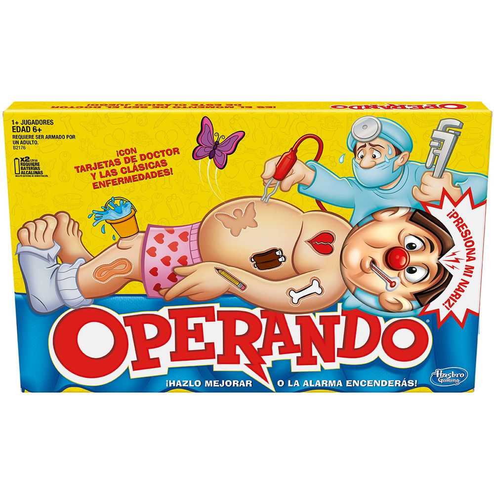 Hasbro Juego Classic Operando - wabro
