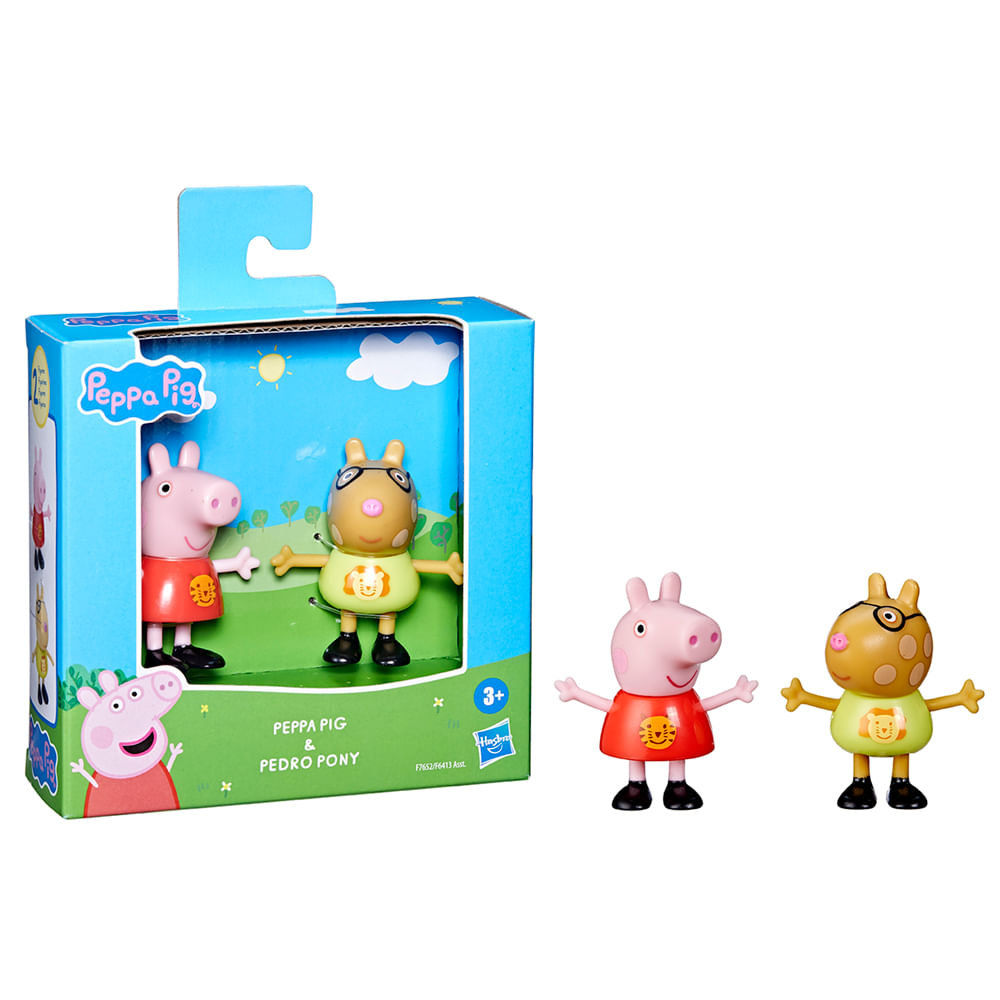 Hasbro Figura 06cm Mejores Amigos Peppa Pedro Pony Peppa Pig - wabro