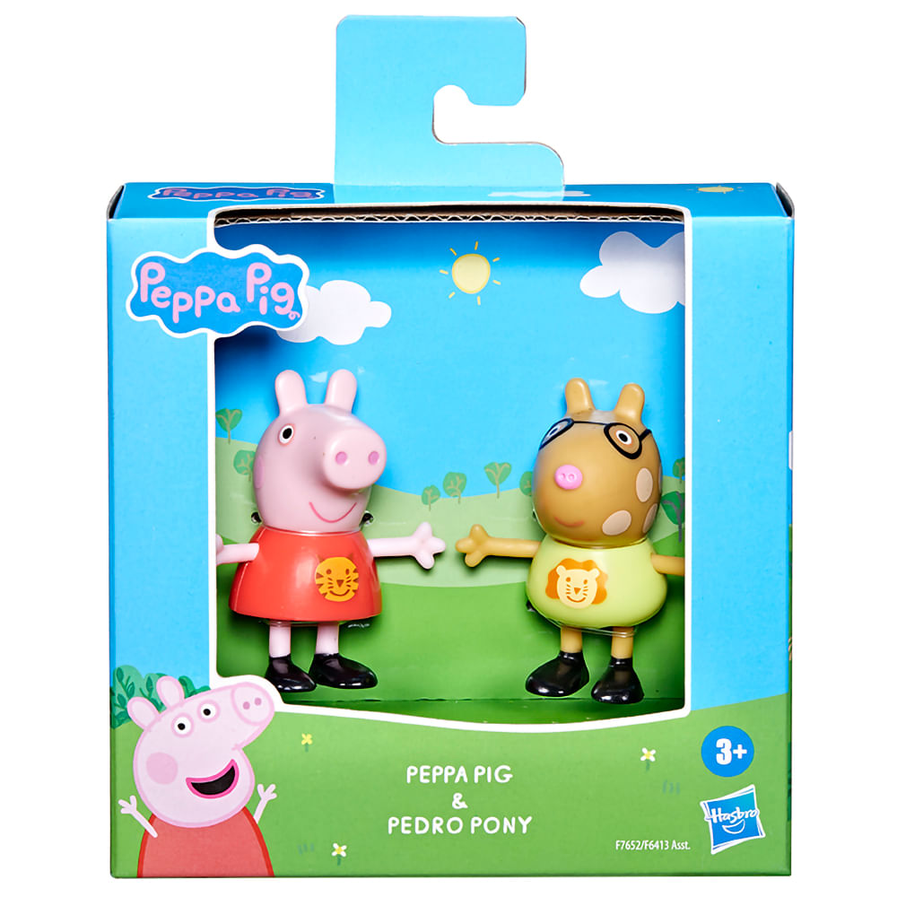 Hasbro Figura 06cm Mejores Amigos Peppa Pedro Pony Peppa Pig - wabro