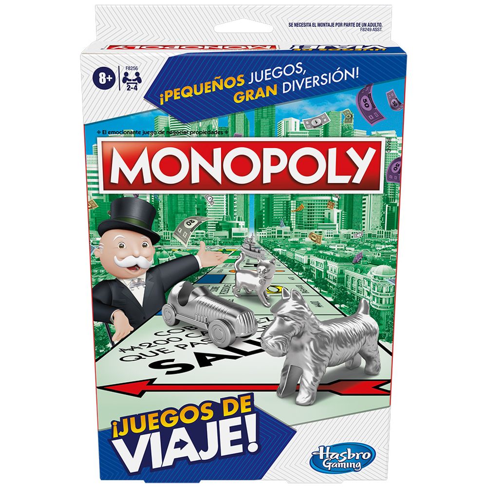 Hasbro Juego Viajes Monopoly - wabro
