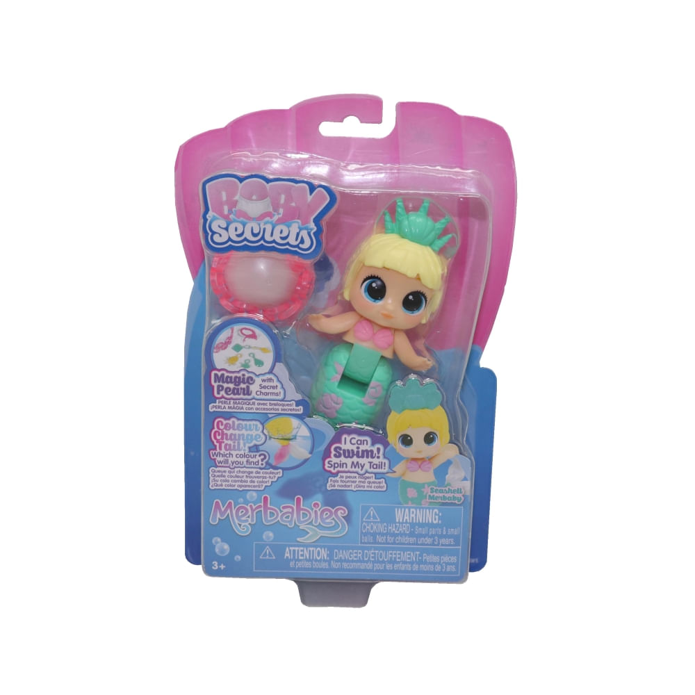Baby Secret Muñeca Seashell Merbabies - wabro