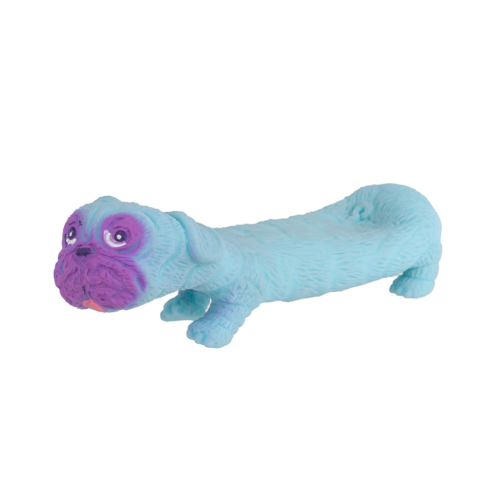 Pocket Money Squishy 10cm Perro Celeste - wabro