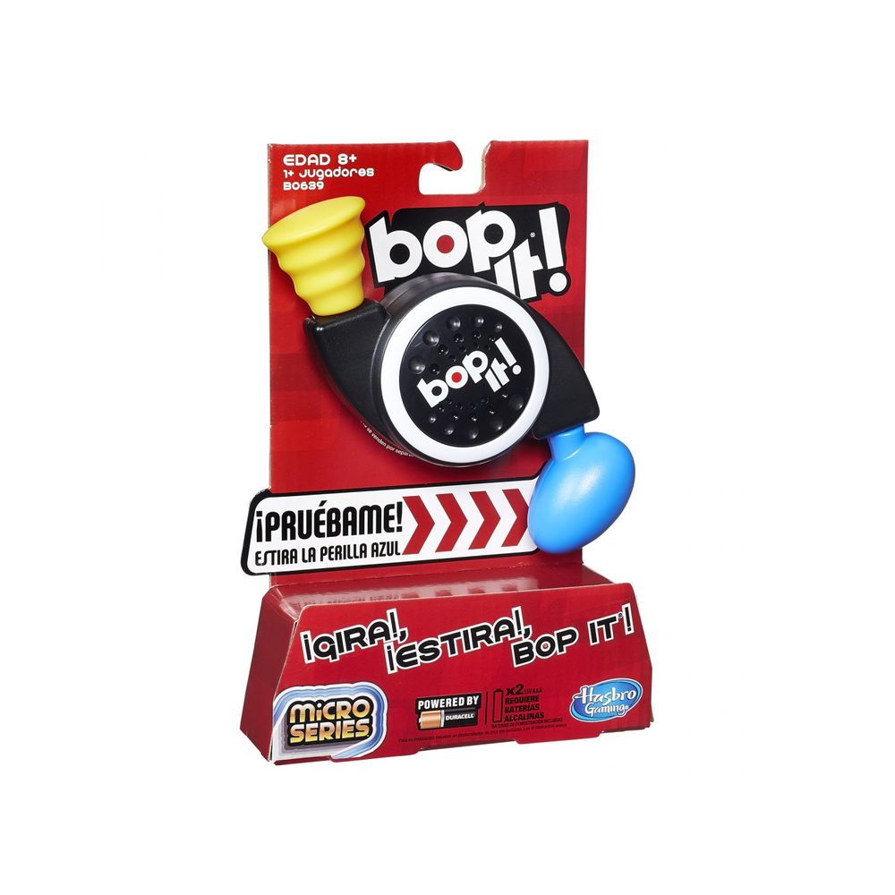 Hasbro Kids Juego Bop It Micro Series - wabro