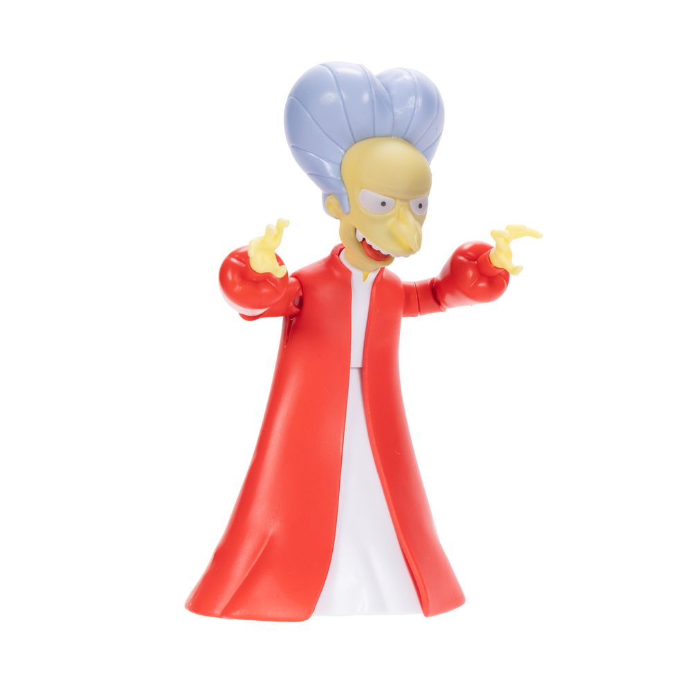 Los Simpsons Figura 13cm Premium Count Burns Articulado Rayos UV - wabro