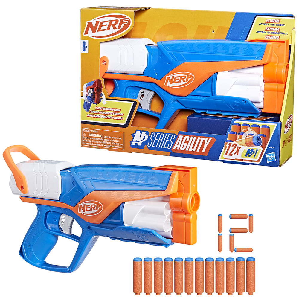 Hasbro Nerf Lanzadora De Dardos N Series Agility - wabro