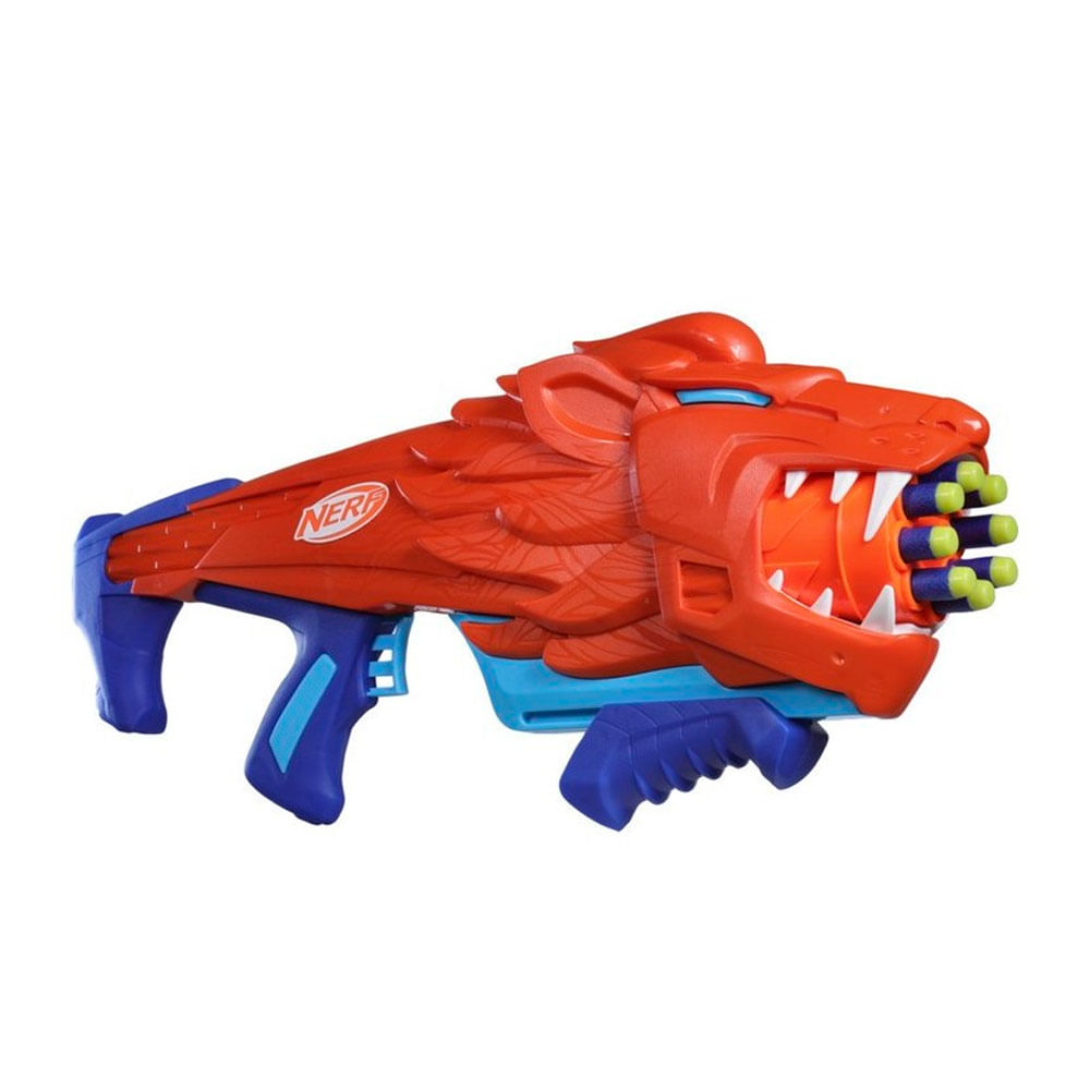 Hasbro Nerf Lanzadora De Dardos Lionfury - wabro