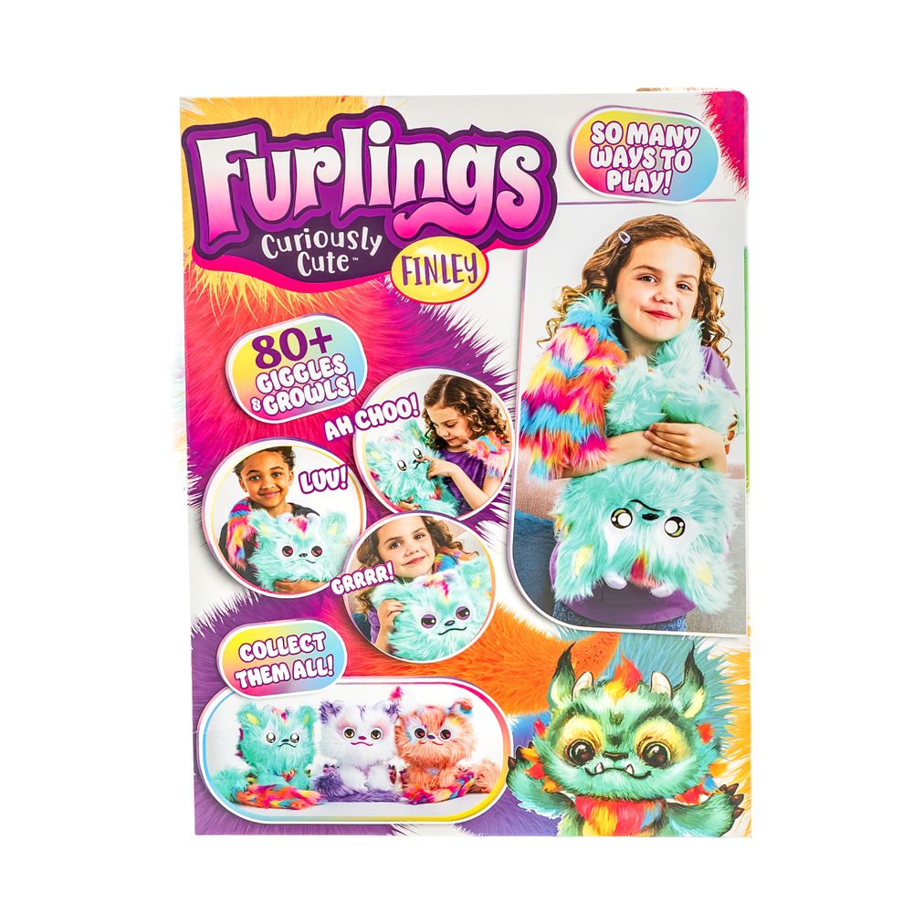 Furlings Peluche Interactivo 32cm Finley - wabro