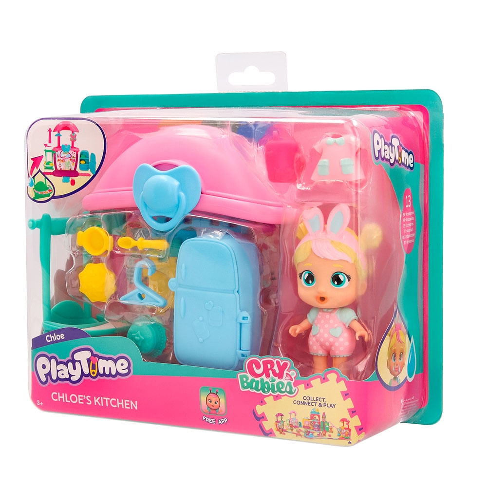 Cry Babies Playtime Playset La Coina de Chloe - wabro