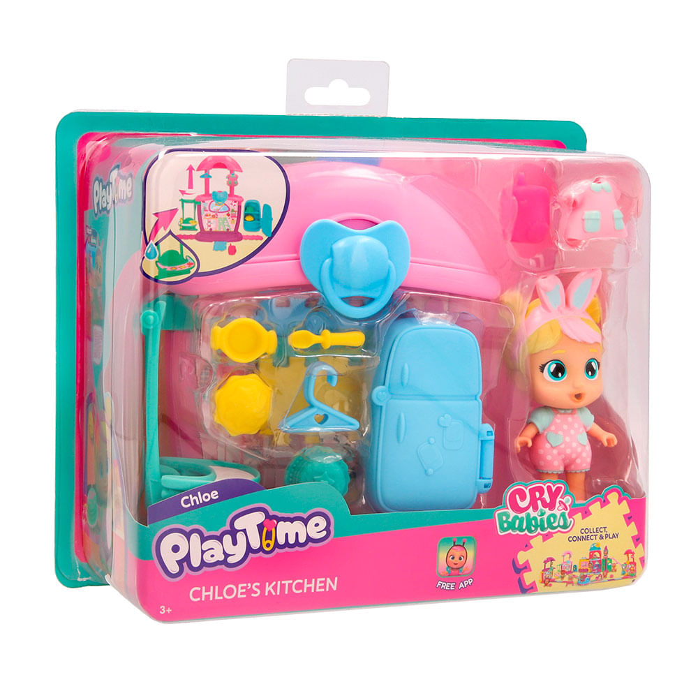 Cry Babies Playtime Playset La Coina de Chloe - wabro